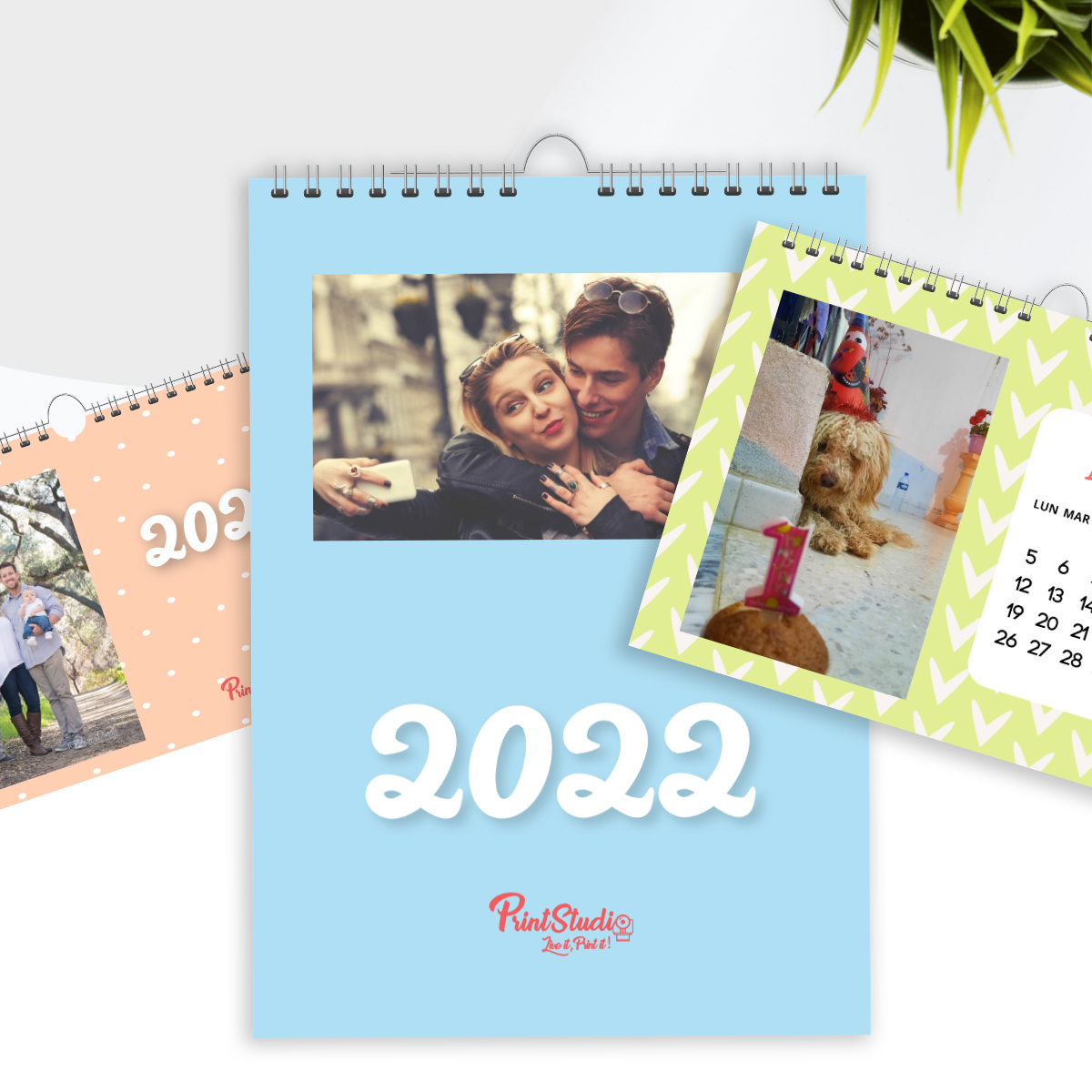 Calendrier Mural personnalisé avec vos plus belles photos - Printstudio.tn