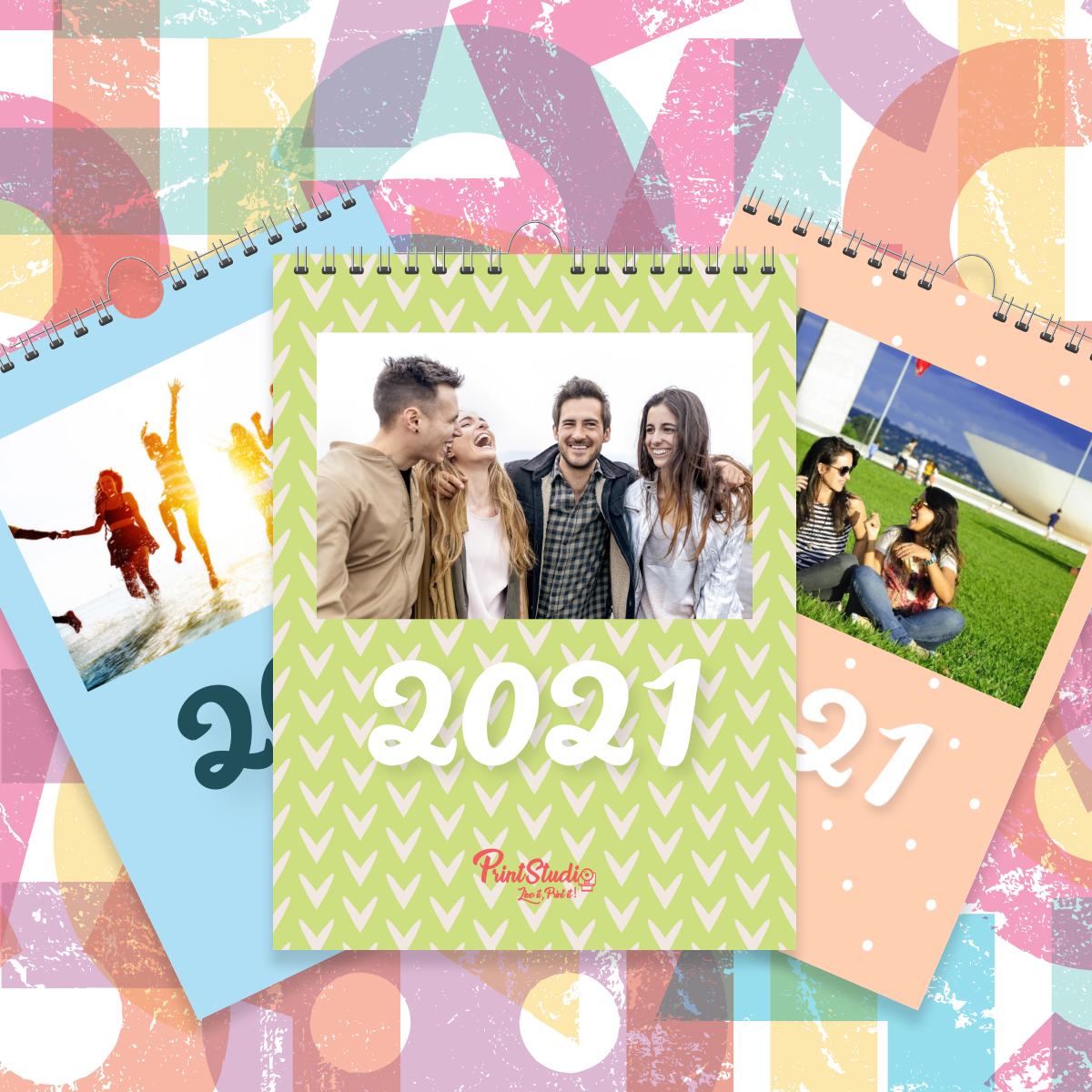 Calendrier Mural personnalisé avec vos plus belles photos - Printstudio.tn
